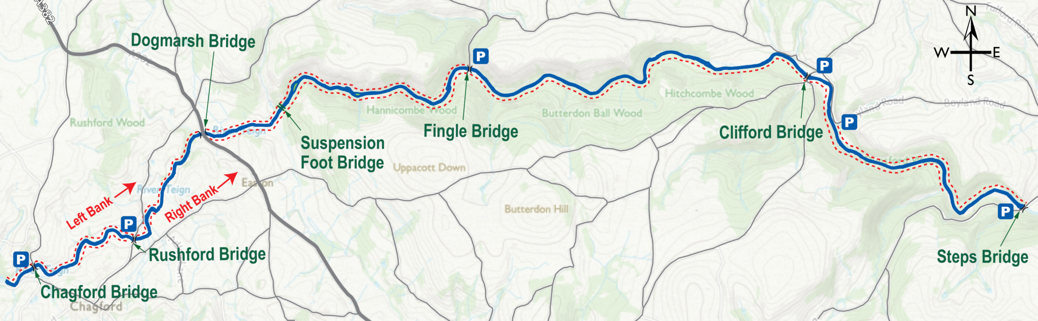 The River Teign - Upper Teign Fishing Association