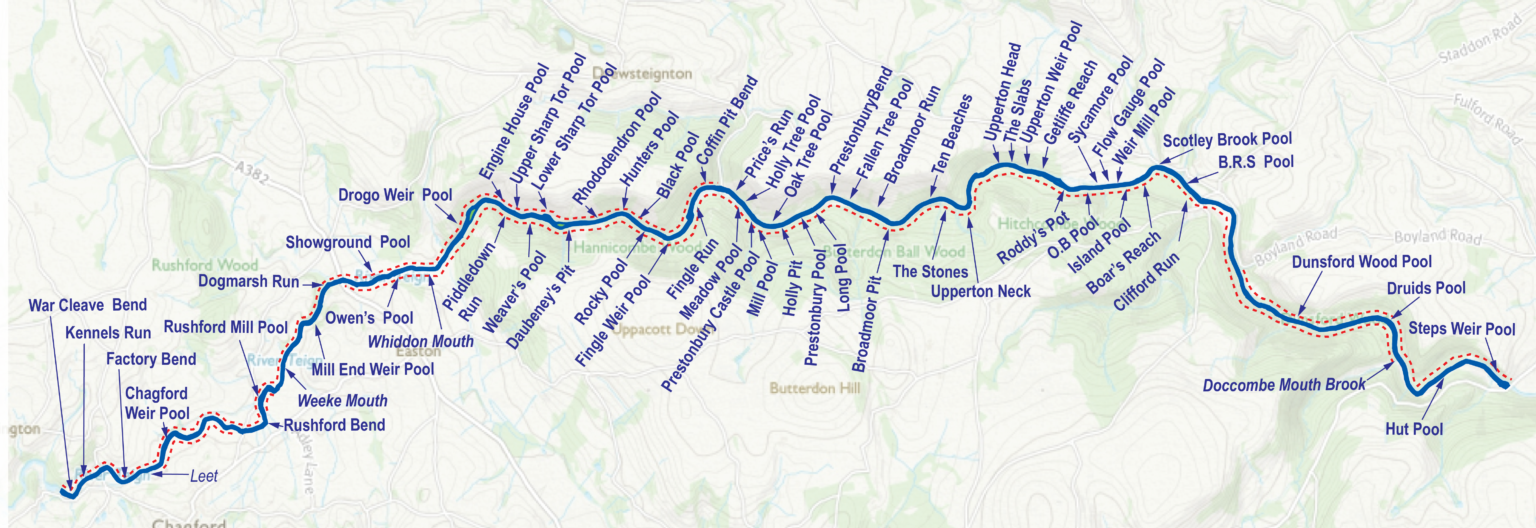 The River Teign - Upper Teign Fishing Association